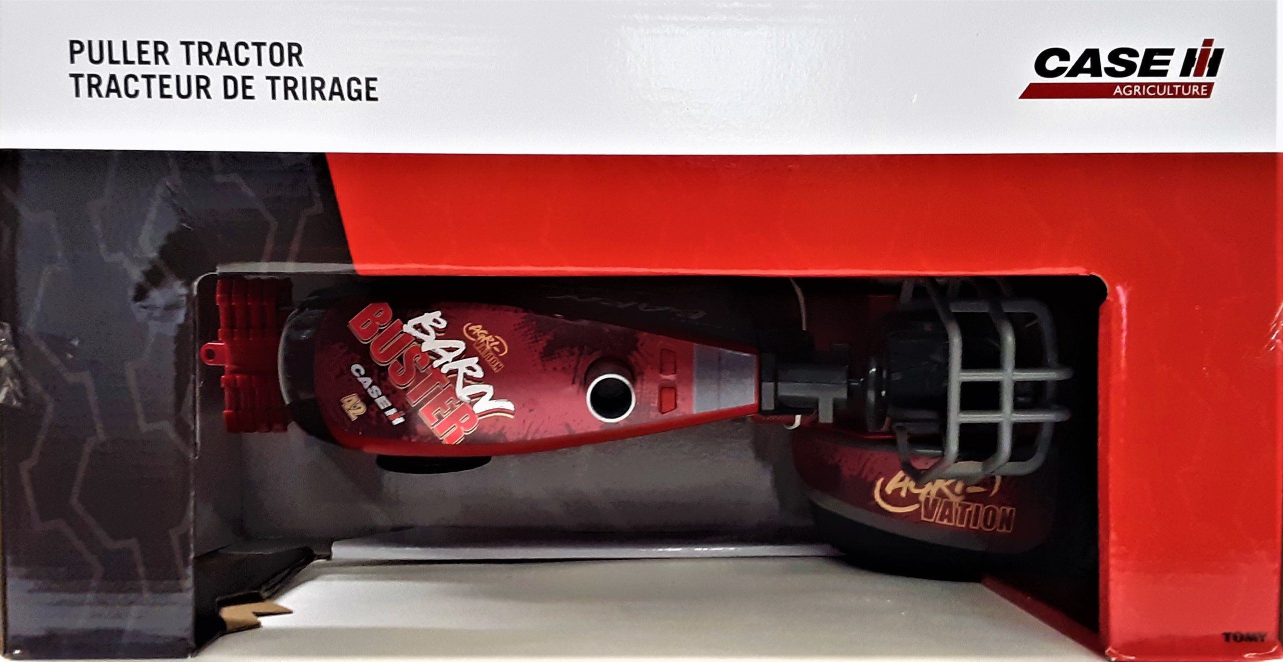 1/16 ERTL TOY BIG FARM CASE IH BARN BUSTER PULLER TRACTOR