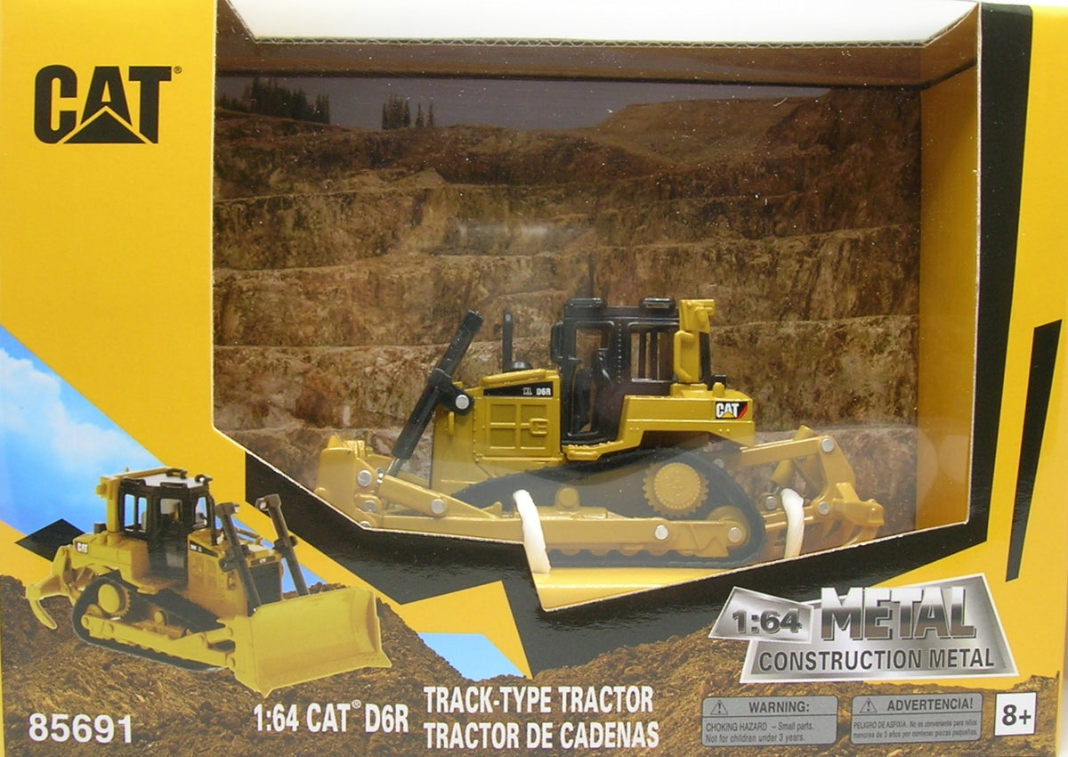 1/64 TOY CAT D6R DOZER TRACTOR