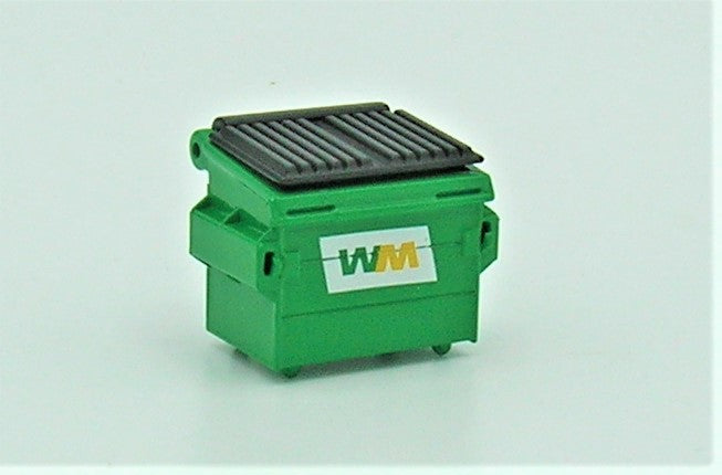 1/64 GREENLIGHT TOY WASTE MANAGEMENT DUMPSTER NEW NO BOX